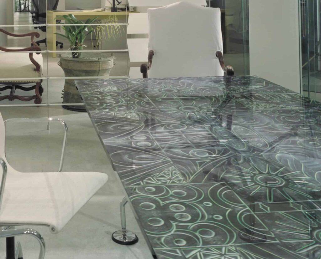 Glass Dining Table I Custom Glass Table tops I Palace of Glass