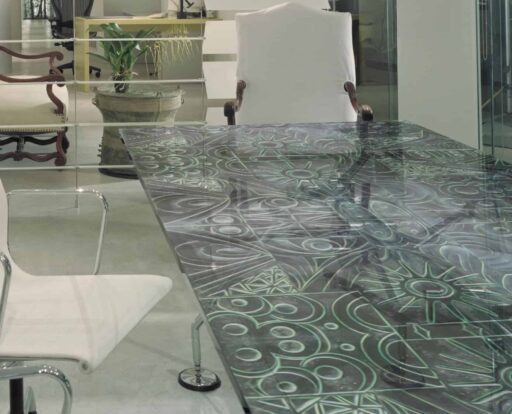 Glass Dining Table I Custom Glass Table tops I Palace of Glass