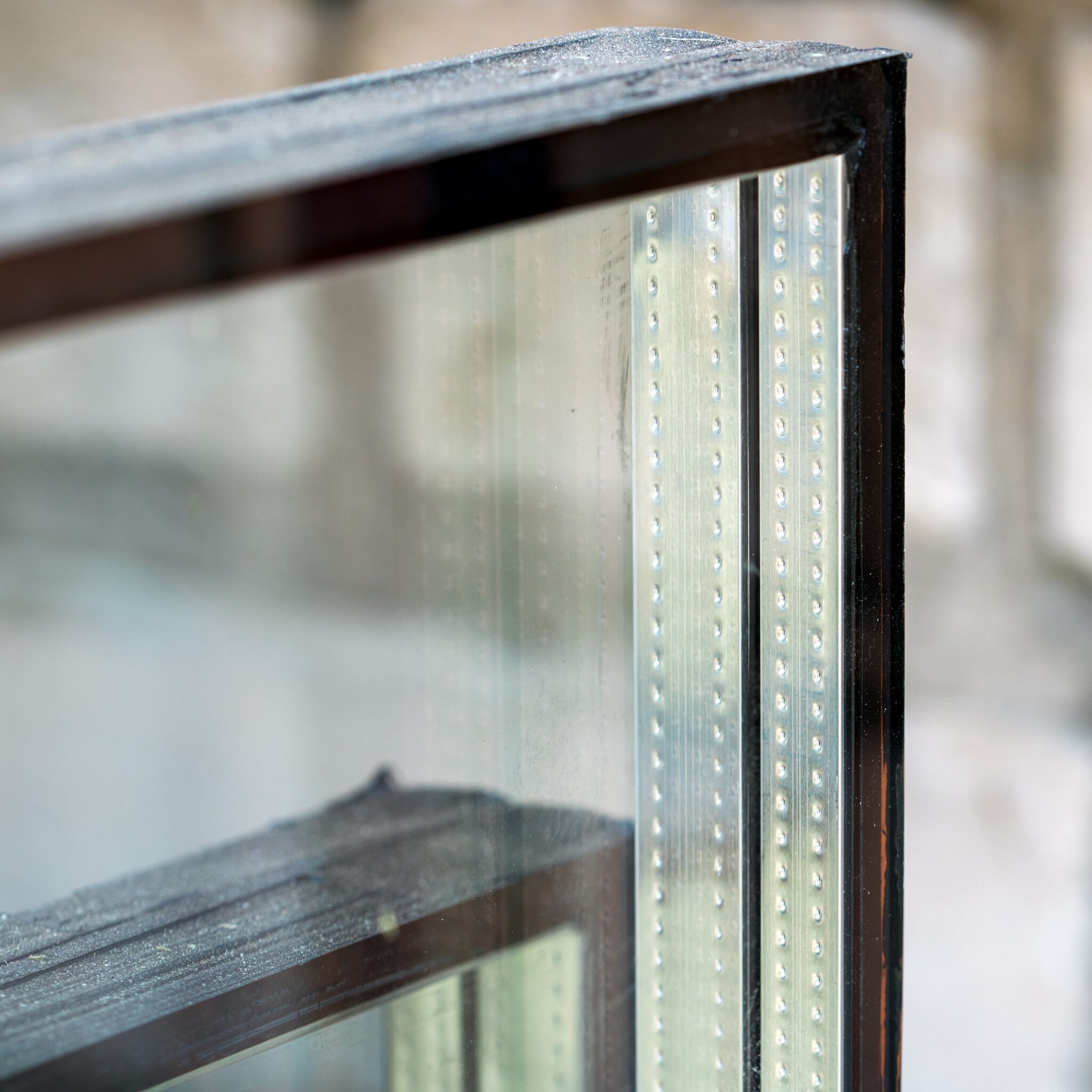 Custom Glass I Etched Textured Stacked I Palace of Glass